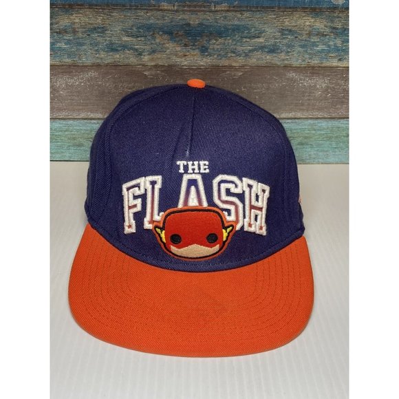 DC Comics | Accessories | The Flash Snapback Funko Pop Heroes Hat Dc ...